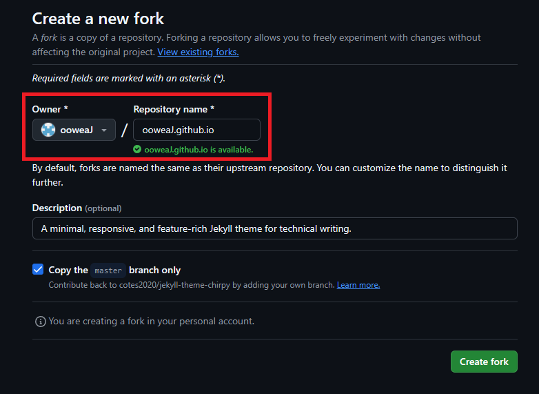 Git 블로그 만들기 | ooweaJ
